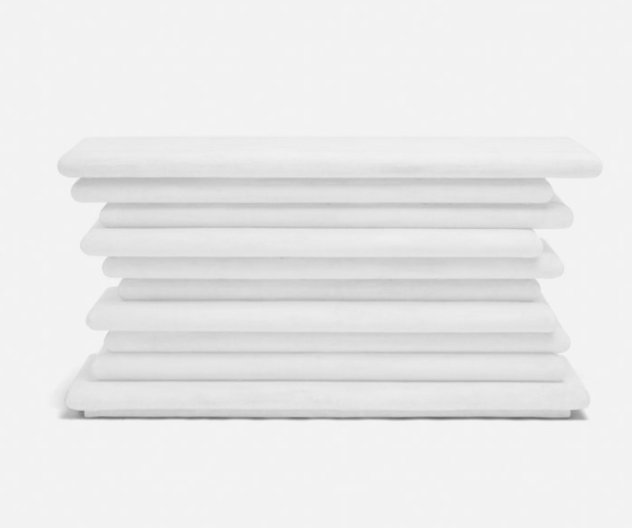 Stacked Concrete Console Table at Global Home – Global Home Interiors