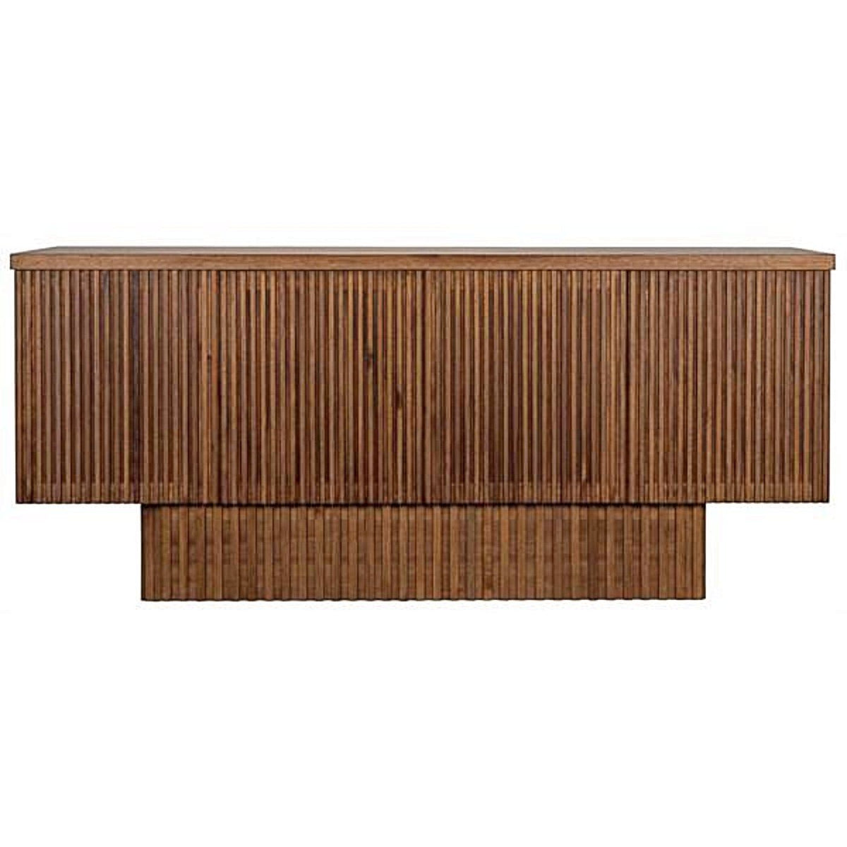 Ribbed Walnut Sideboard – Global Home Interiors