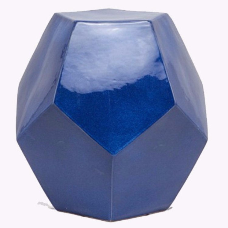 Kole Stool-Colbalt at Global Home – Global Home Interiors